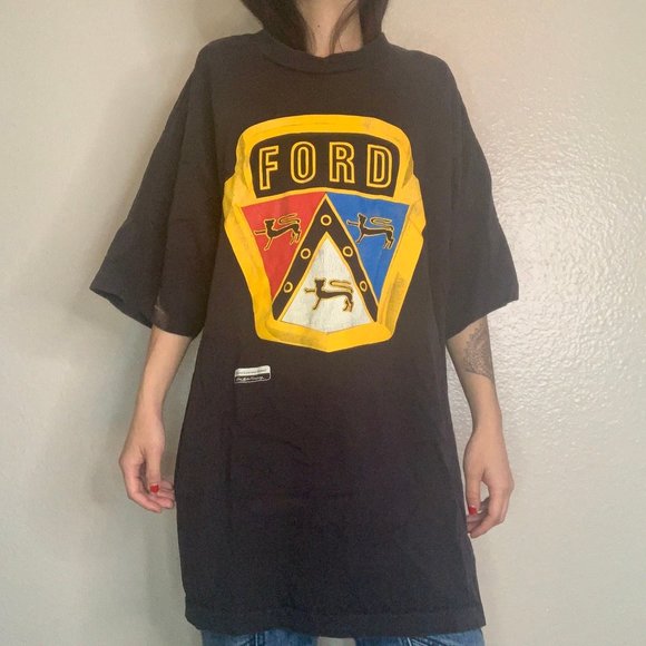 Vintage | Shirts | Vintage Ford Classic Logo Tshirt | Poshmark